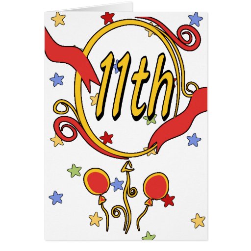 11th Birthday Party Invitations Greeting Card Zazzle 11th-birthday-party-invitations-greeting-card-zazzle
