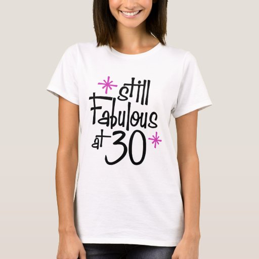 30th Birthday T Shirt Zazzle