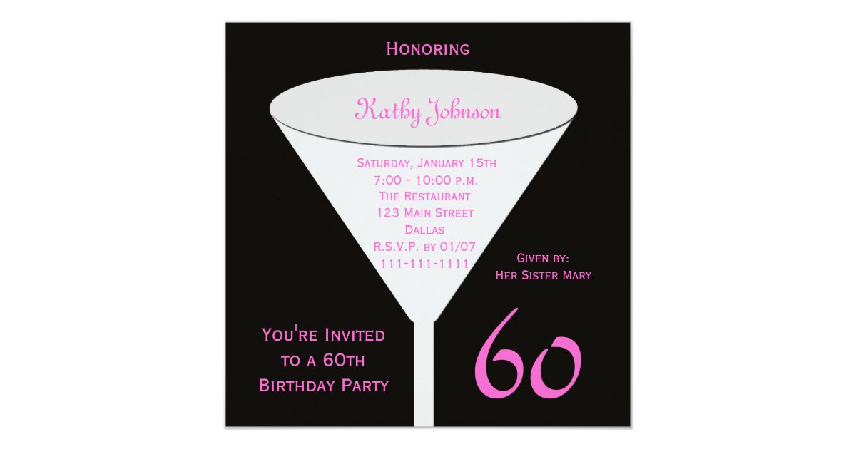 60th Birthday Party Invitation 60th Toast Zazzle 60th-birthday-party-invitation-60th-toast-zazzle