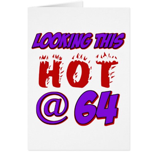 64 Years Old Cards 64 Years Old Card Templates Postage Invitations