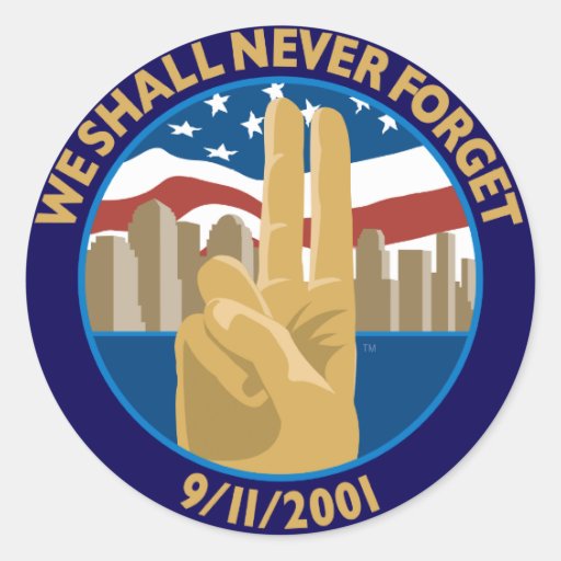 9 11 Memorial Symbol Sticker Zazzle 9 11 Memorial Symbol Sticker Zazzle