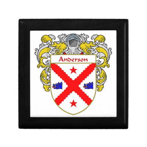 Anderson Coat of Arms/Family Crest Jewelry Boxes | Zazzle Anderson Coat of Arms/Family Crest Jewelry Boxes | Zazzle