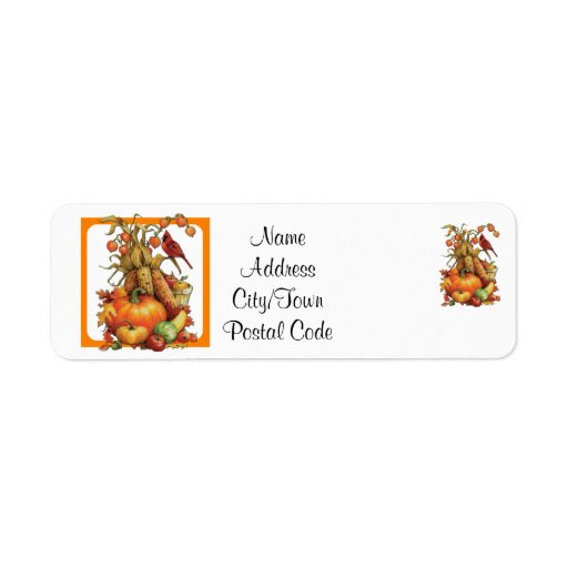 autumn-harvest-white-return-address-labels-zazzle