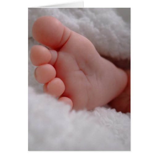 Baby Feet Card Zazzle baby-feet-card-zazzle