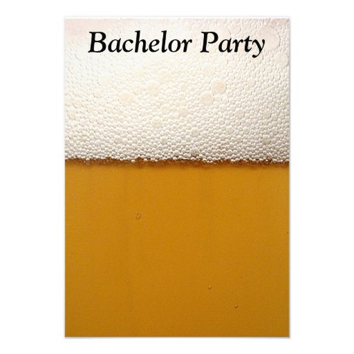 Bachelor Party Invitation Zazzle