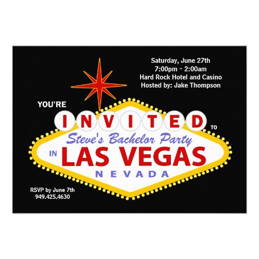 Bachelor Party Invitation 5 X 7 Invitation Card Zazzle