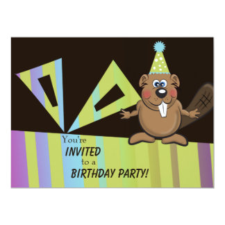 Beaver Cards | Zazzle