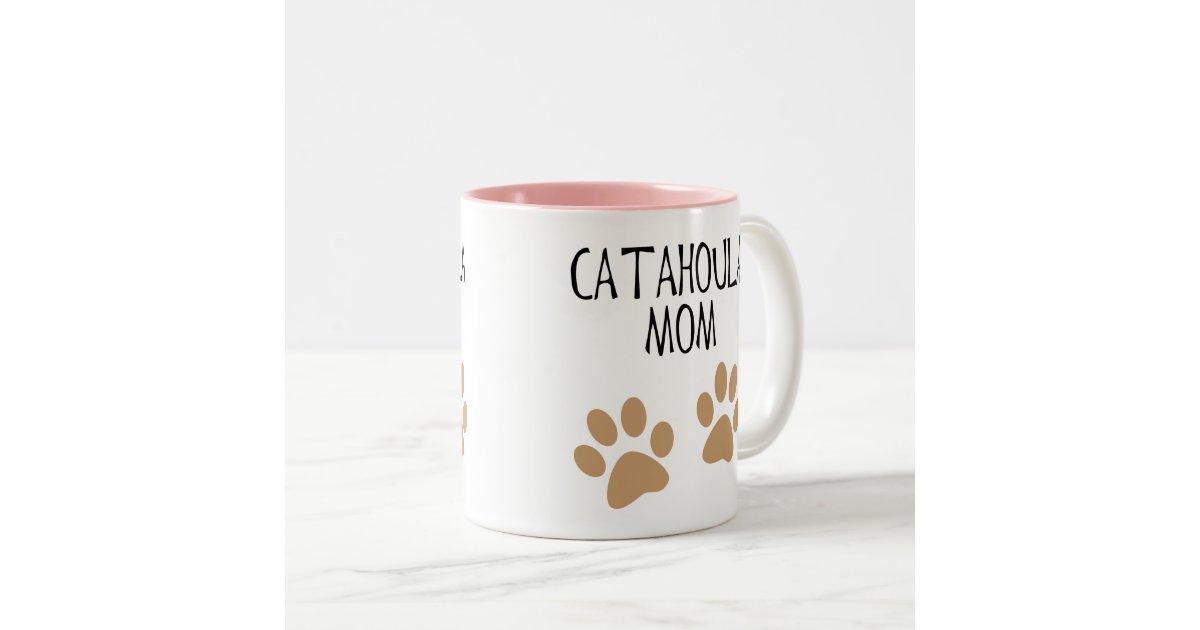 Big Paws Catahoula Mom Two Tone Coffee Mug Zazzle