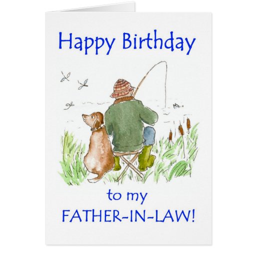 Birthday Card For Father in law Zazzle