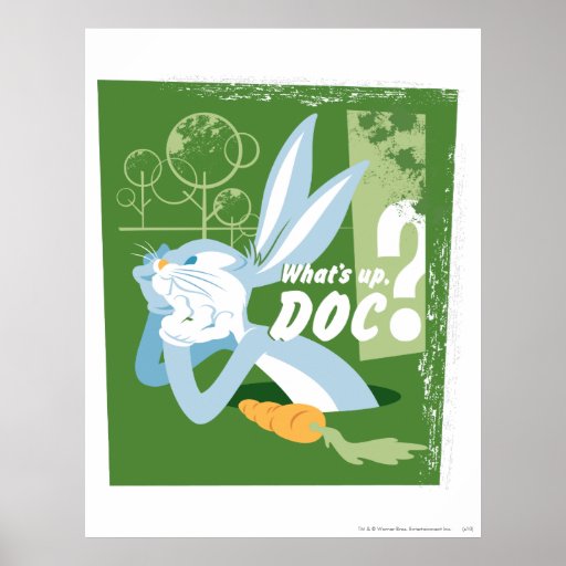 Bugs Bunny™ Whats Up Doc Poster Zazzle