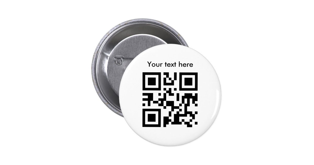 Button Custom Text Zazzle