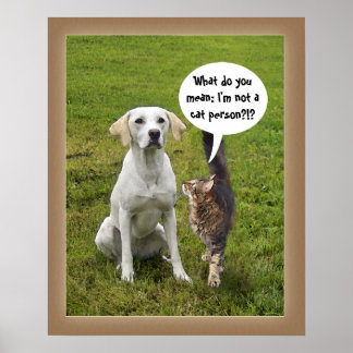 Dog And Cat Posters | Zazzle