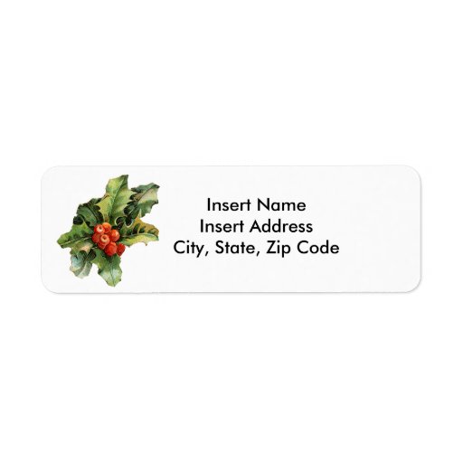 Christmas Avery Address Label Zazzle