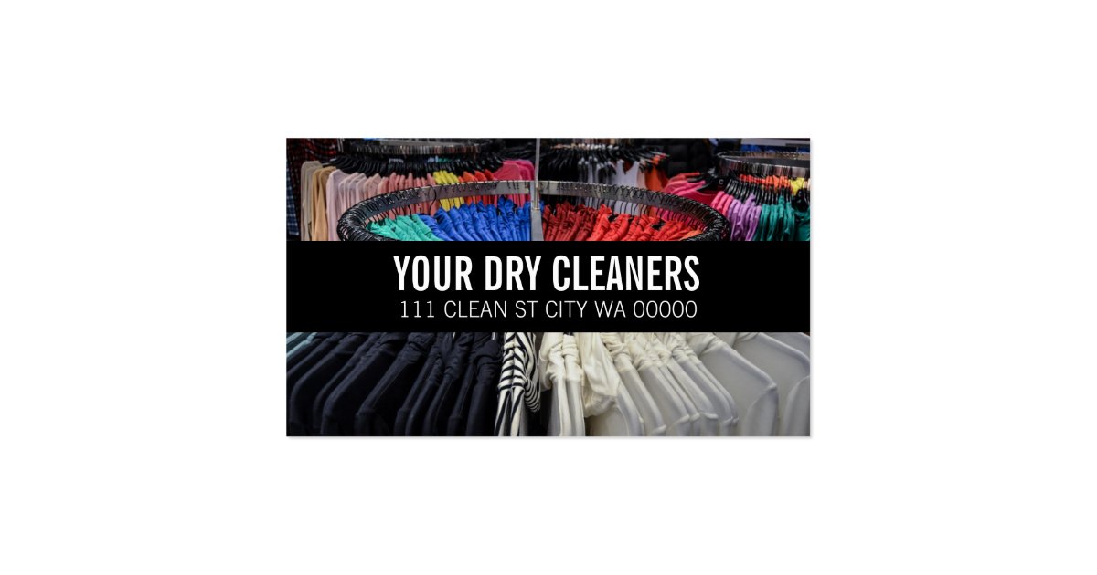 Cleaners Dry Cleaning Business Card Template Zazzle Cleaners Dry Cleaning Business Card Template Zazzle
