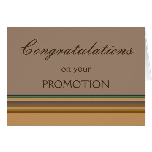 Congratulations on your Promotion Card | Zazzle Congratulations on your Promotion Card | Zazzle