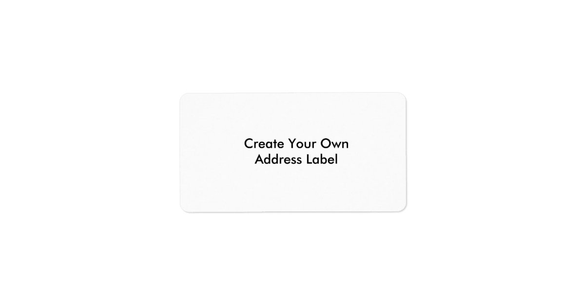 Create Your Own Address Label Zazzle Create Your Own Address Label Zazzle