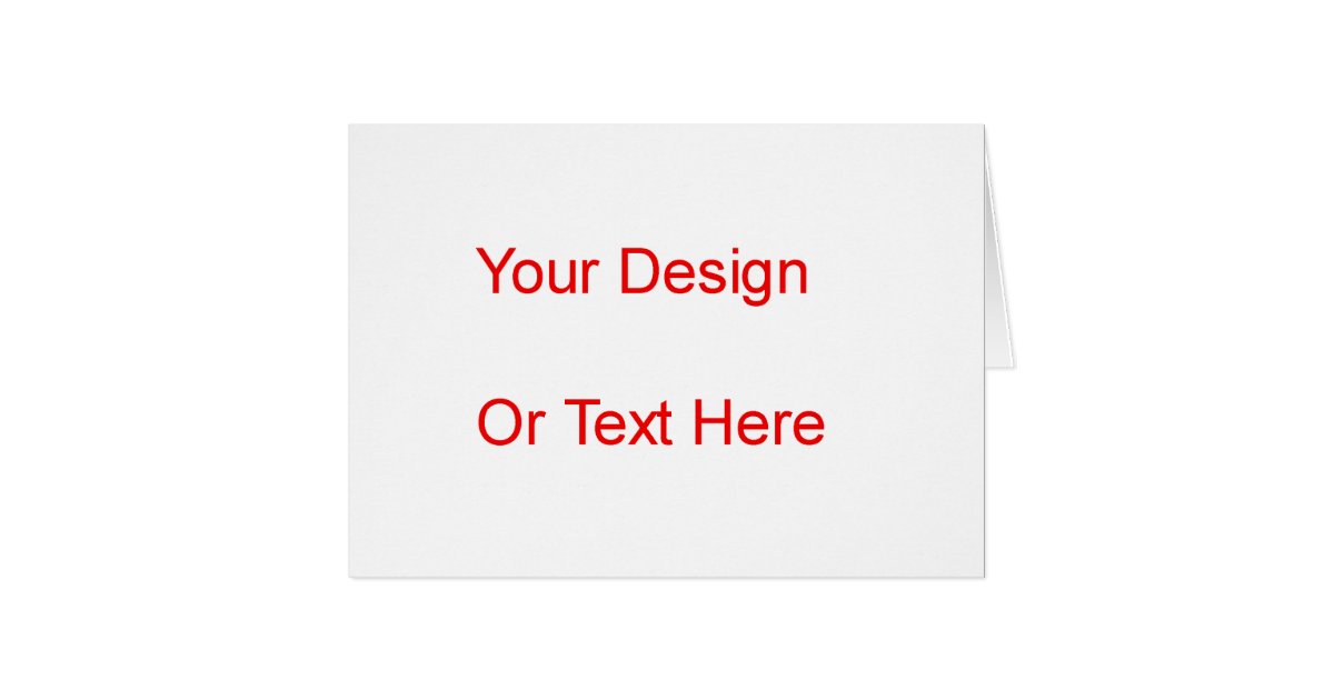Create Your Own Greeting Card Zazzle Create Your Own Greeting Card Zazzle