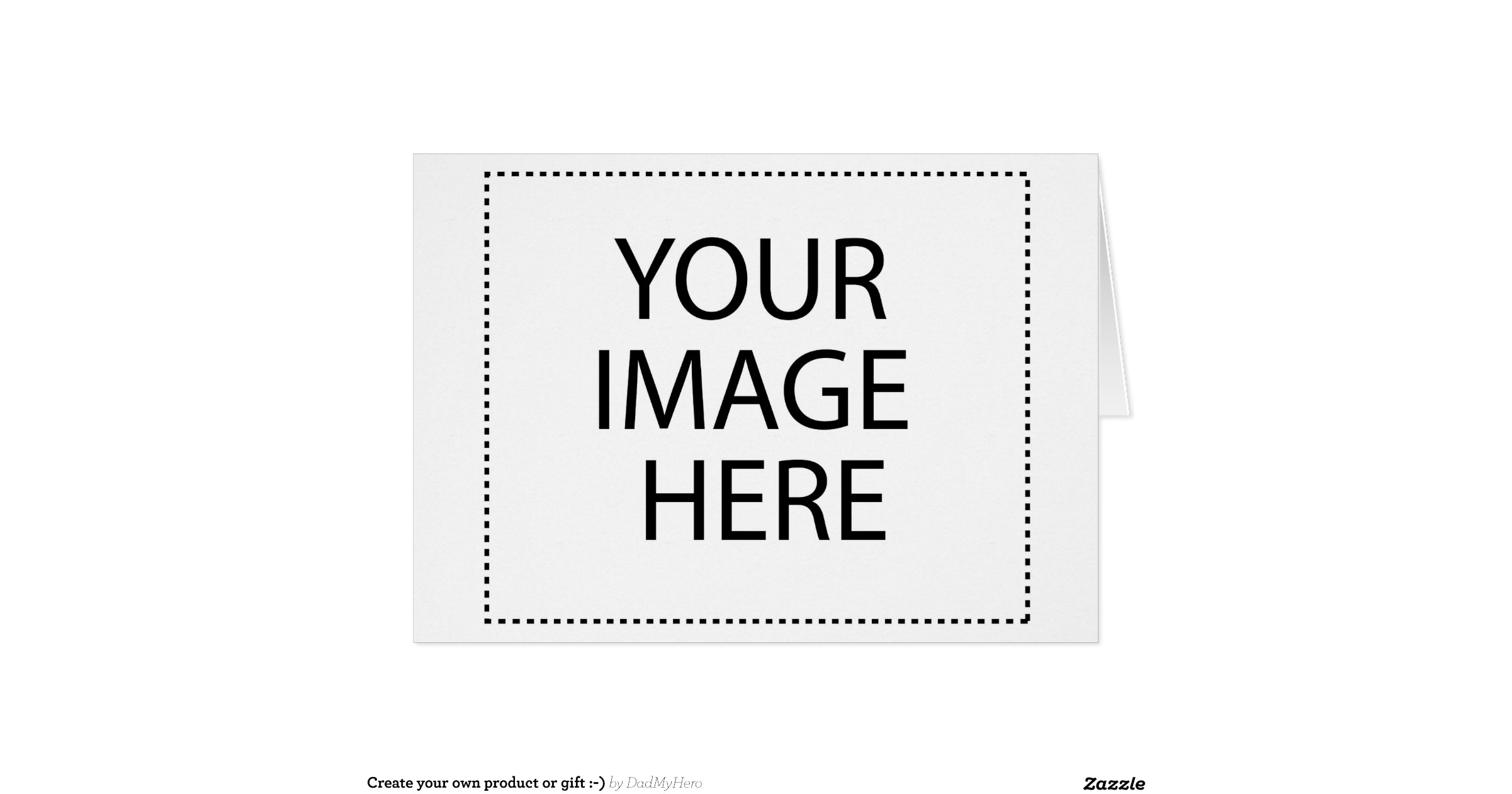 Create your own product or gift :-) greeting card | Zazzle