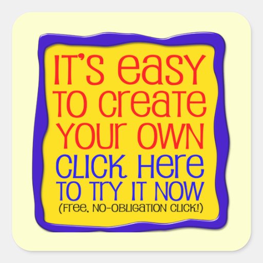 Create Your Own Stickers Square Sticker Zazzle Create Your Own Stickers Square Sticker Zazzle