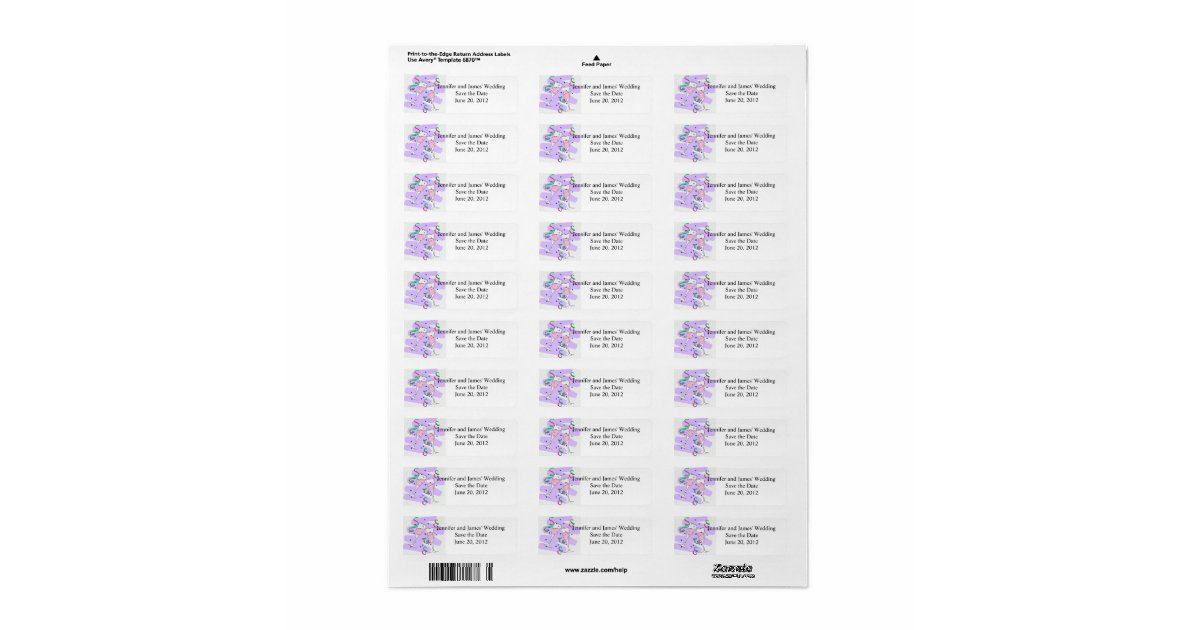 Cute Wedding Clipart return Address Labels | Zazzle Cute Wedding Clipart return Address Labels | Zazzle