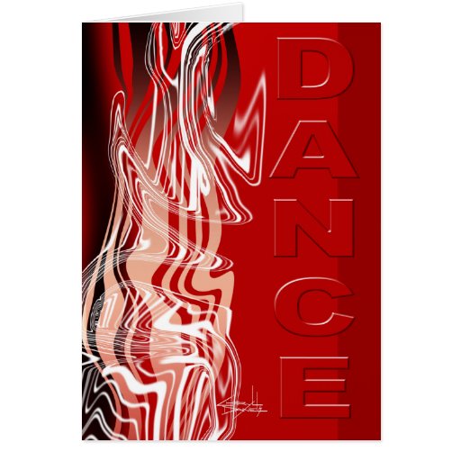 Dance Greeting Card Zazzle