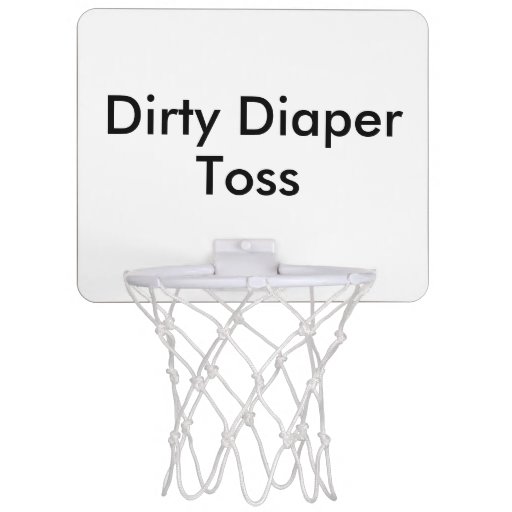 Dirty Diaper Toss Baby Shower Game Mini Basketball Hoop Zazzle dirty-diaper-toss-baby-shower-game-mini-basketball-hoop-zazzle