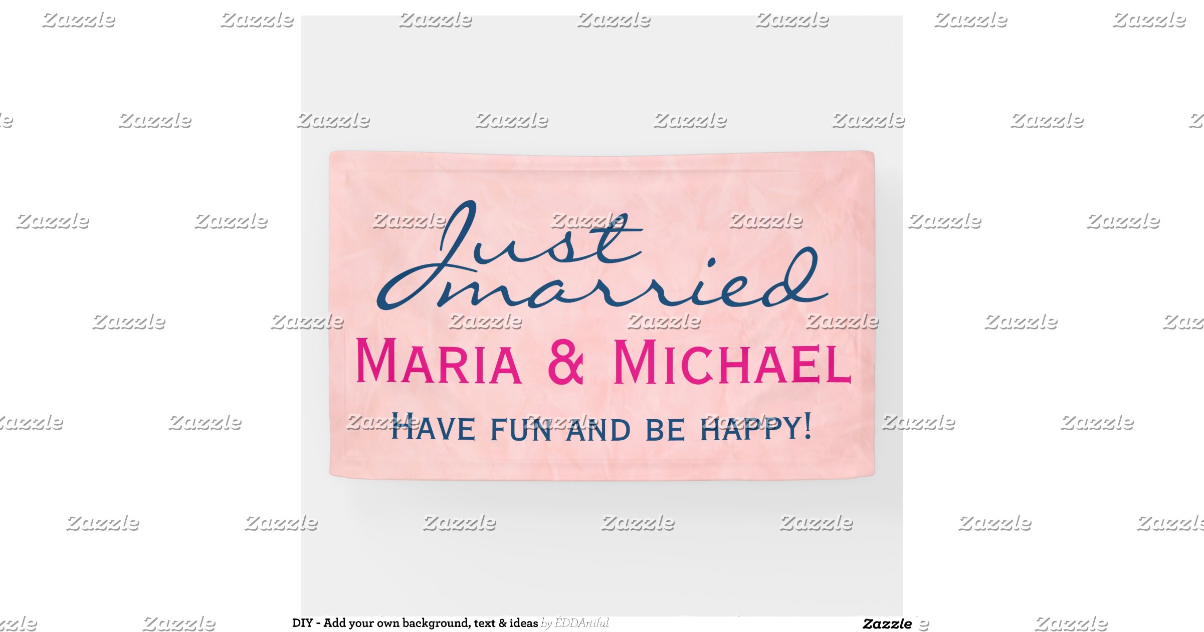 DIY Add Your Own Background Text Ideas Banner Zazzle diy-add-your-own-background-text-ideas-banner-zazzle