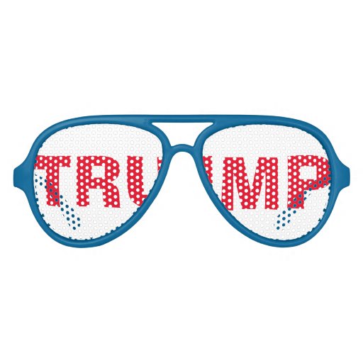 Donald Trump 2016 Election Gear Aviator Sunglasses Zazzle