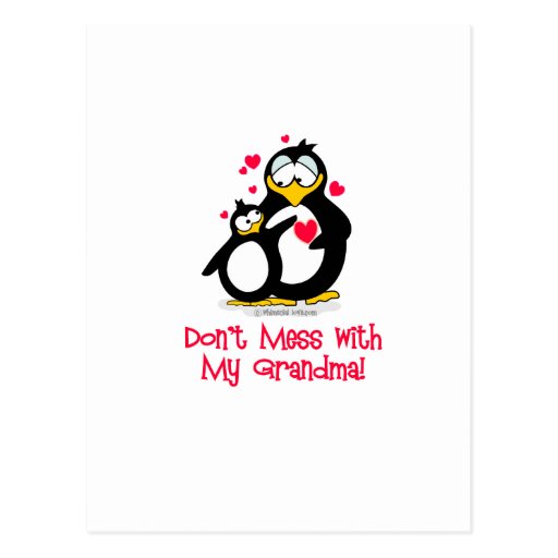 Dont Mess With My Grandma Postcard Zazzle