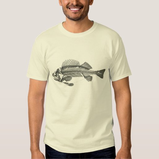 fish-skeleton-t-shirt-zazzle