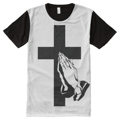 Full Front Praying Hands Shirt Zazzle