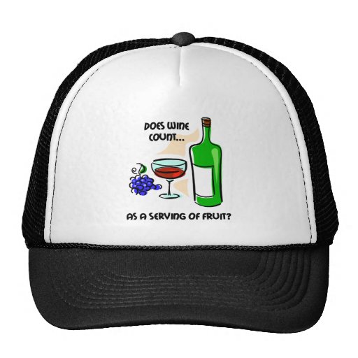Funny Wine Humor Saying Trucker Hat Zazzle
