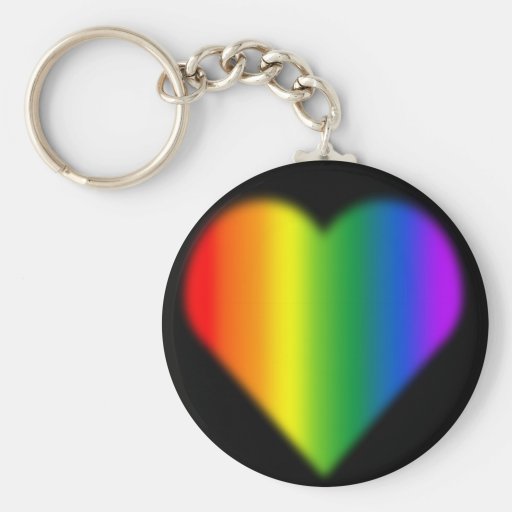 Gay Pride Keychain Rainbow Love Keychains And Ts Zazzle
