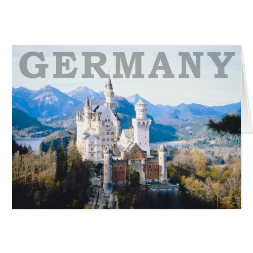 Germany Greeting Card Zazzle