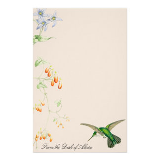 Hummingbird Stationery | Zazzle