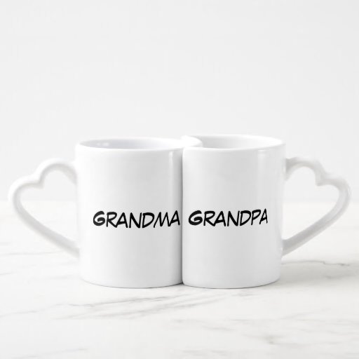 Grandma Grandpa Nesting Mug Set Zazzle