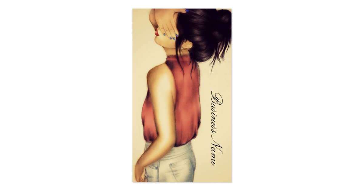hair-business-card-zazzle