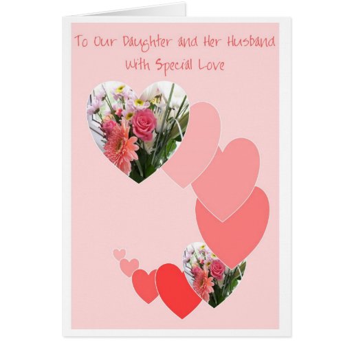 Happy Wedding Anniversary Daughter And Husband Card Zazzle