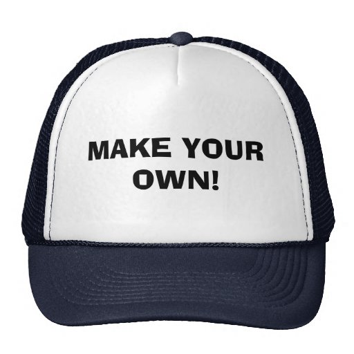 HAT MAKE YOUR OWN Zazzle