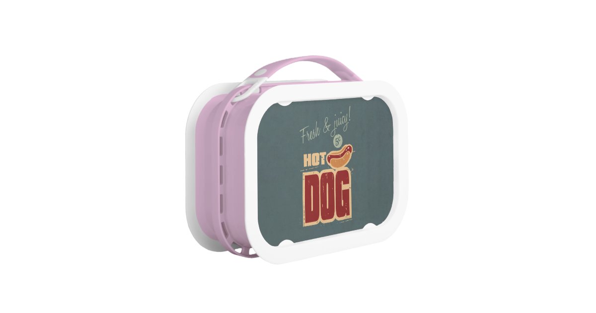 Hot Dog Lunch Box Zazzle Hot Dog Lunch Box Zazzle