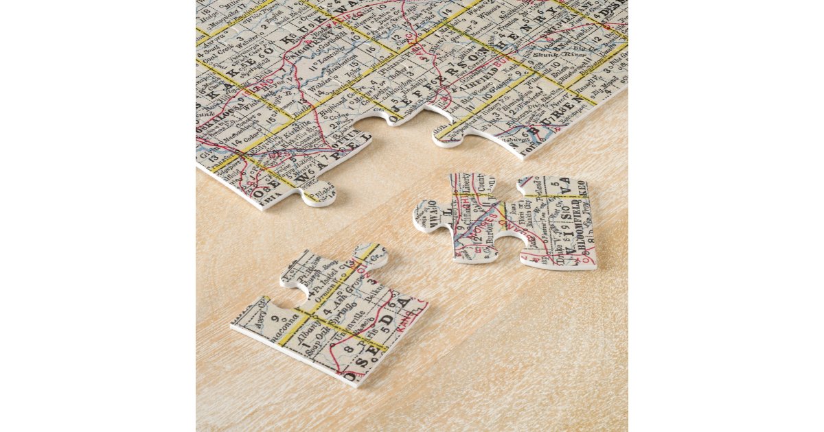Iowa 6 Jigsaw Puzzle Zazzle