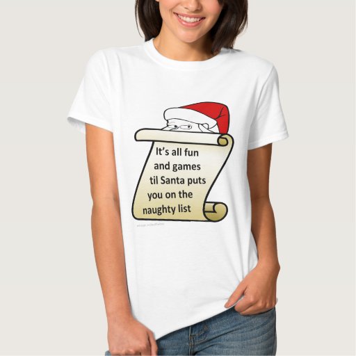 Its All Fun And Games Christmas T Shirt Zazzle