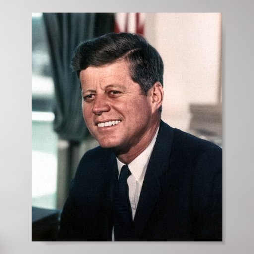 John F. Kennedy Whitehouse Portrait Poster | Zazzle John F. Kennedy Whitehouse Portrait Poster | Zazzle