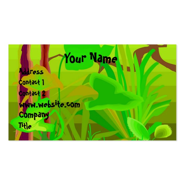 Jungle Business Card