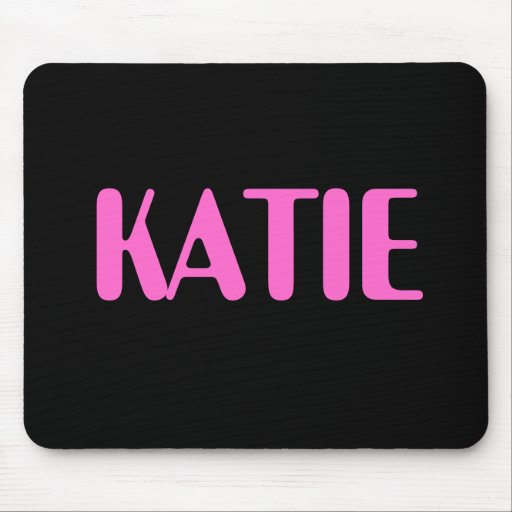 Katie Name Mousepad Zazzle Katie Name Mousepad Zazzle
