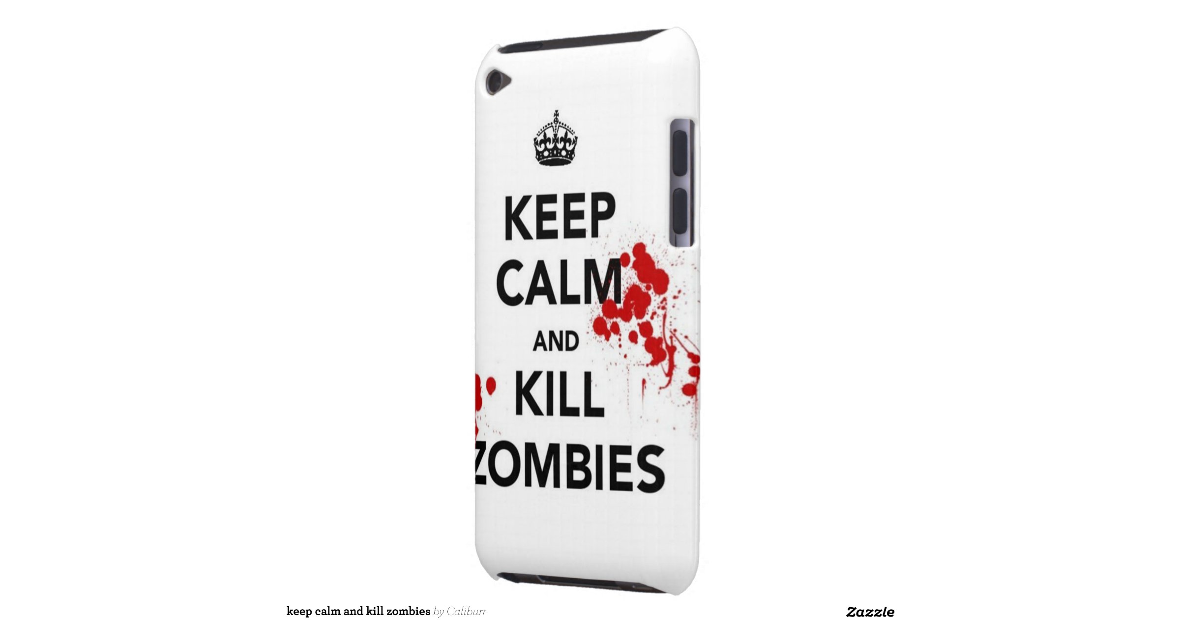 Keep Calm And Kill Zombies Ipod Touch Case Mate Case Zazzle
