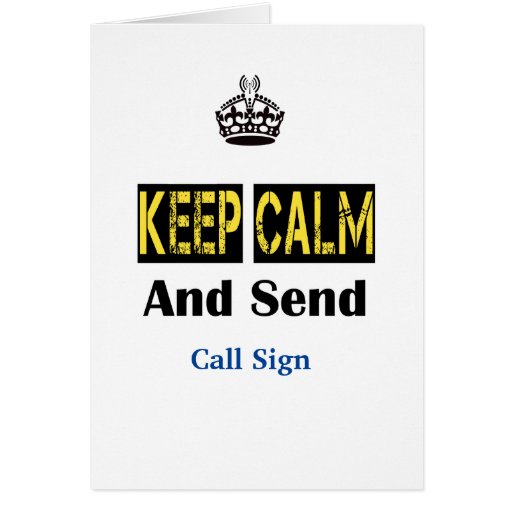 Keep Calm Ham Radio Birthday Card | Zazzle Keep Calm Ham Radio Birthday Card | Zazzle