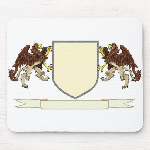 Make Your Own Family Crest Mouse Pad Zazzle