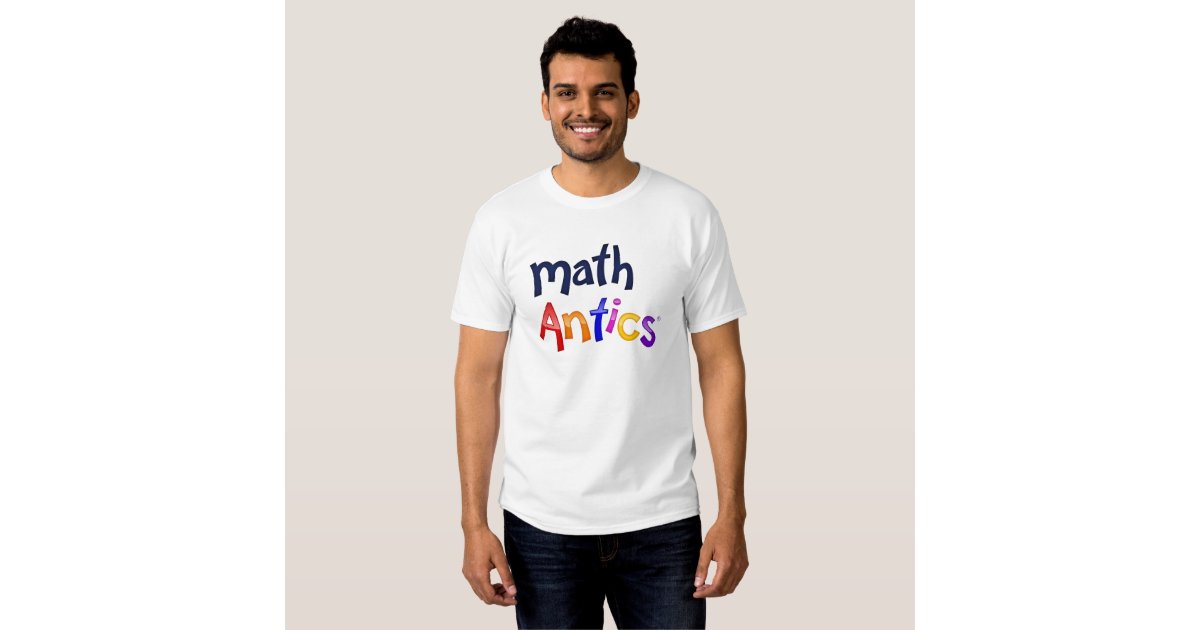 Math Antics Colorful Logo T-shirts | Zazzle Math Antics Colorful Logo T-shirts | Zazzle