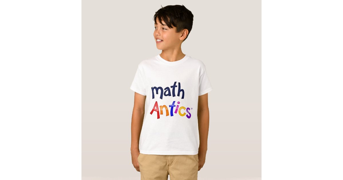 Math Antics Colorful Logo T-shirts | Zazzle Math Antics Colorful Logo T-shirts | Zazzle